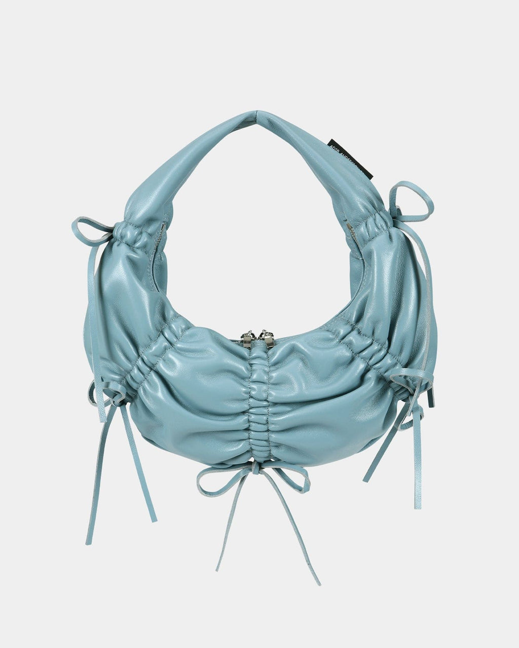 SMALL DUMPLING LEATHER BAG aaa400w(SKY BLUE) – Andersson Bell