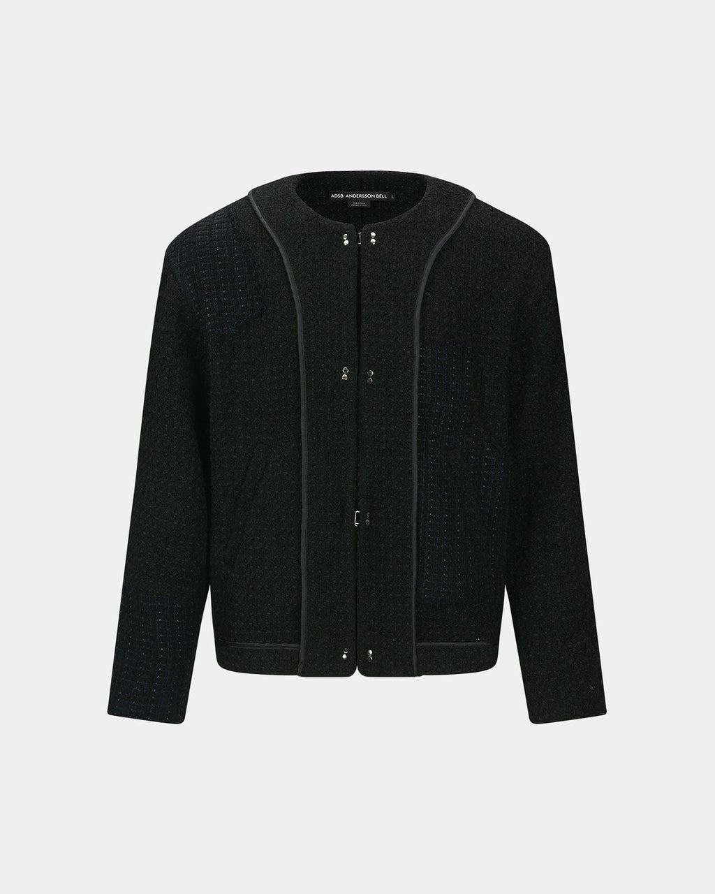 [RESTOCK] UNISEX INSIDE OUT TWEED CARDIGAN awa732u(BLACK) – Andersson Bell